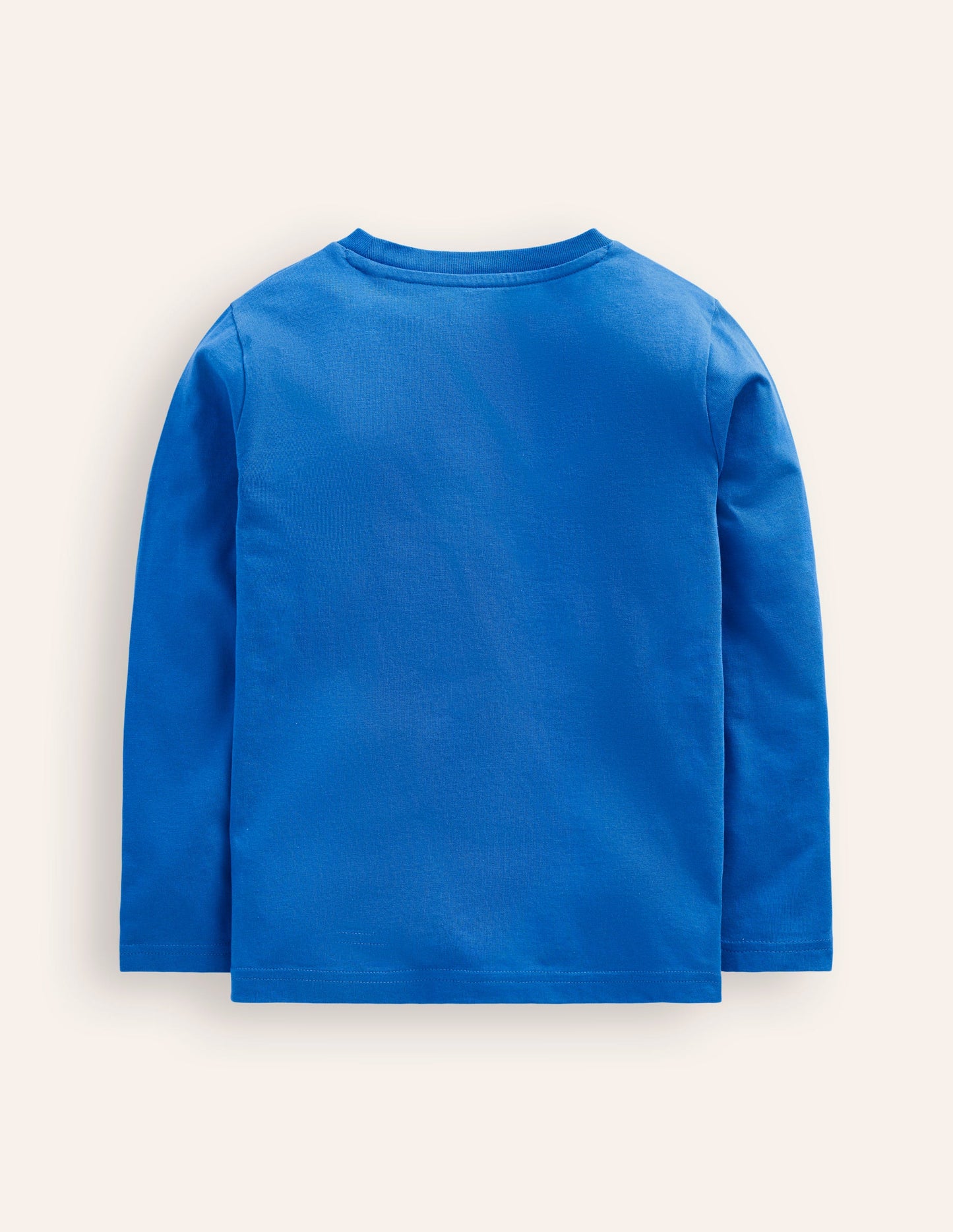 Fun Superstitch Grid T-Shirt-Greek Blue Arctic Animals | Boden UK