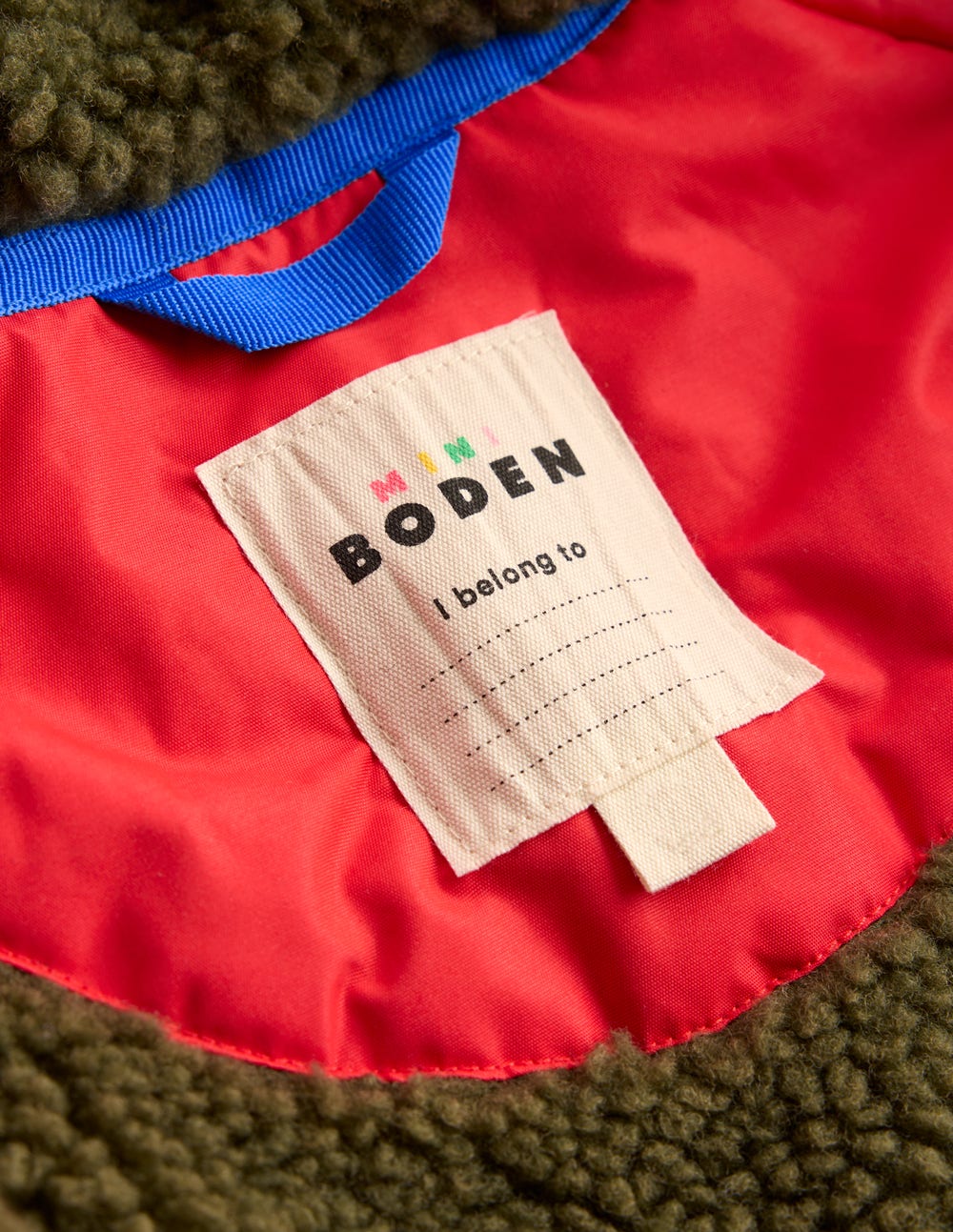 Borg Lined Anorak-Red | Boden UK
