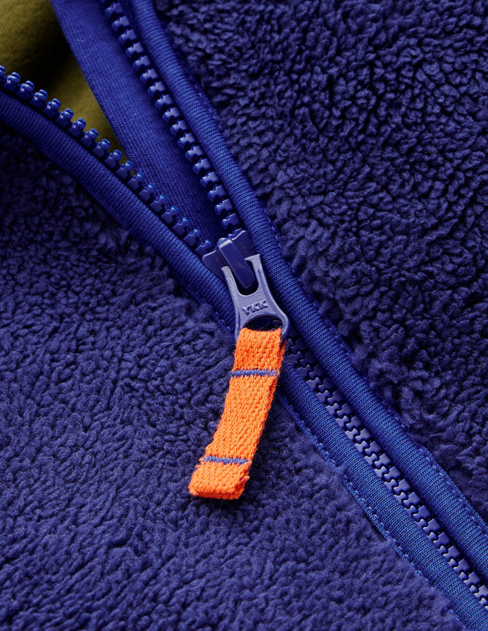 Fleece Half Zip Hoodie-Starboard Blue | Boden UK