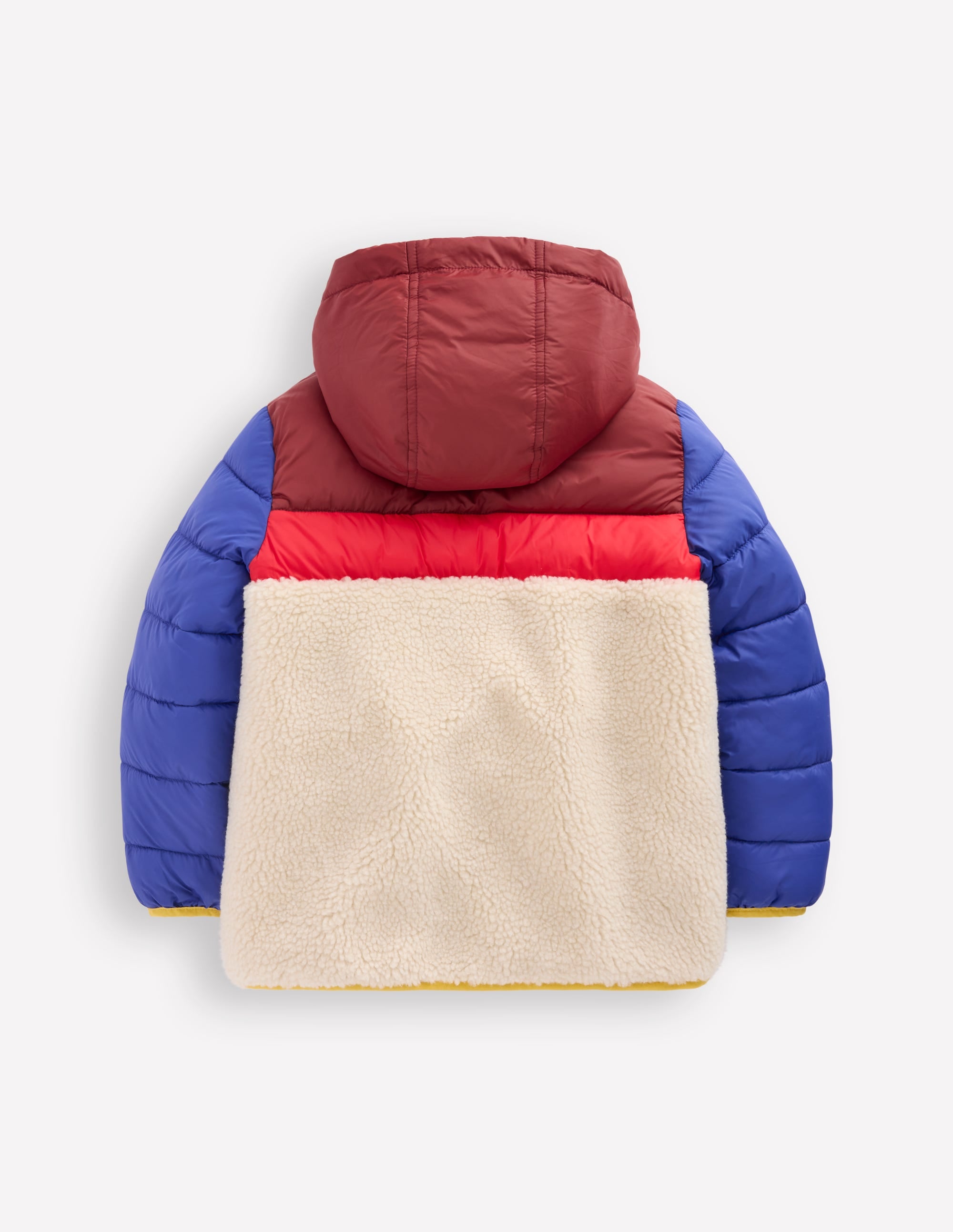 Borg Mix Jacket-Multi | Boden UK