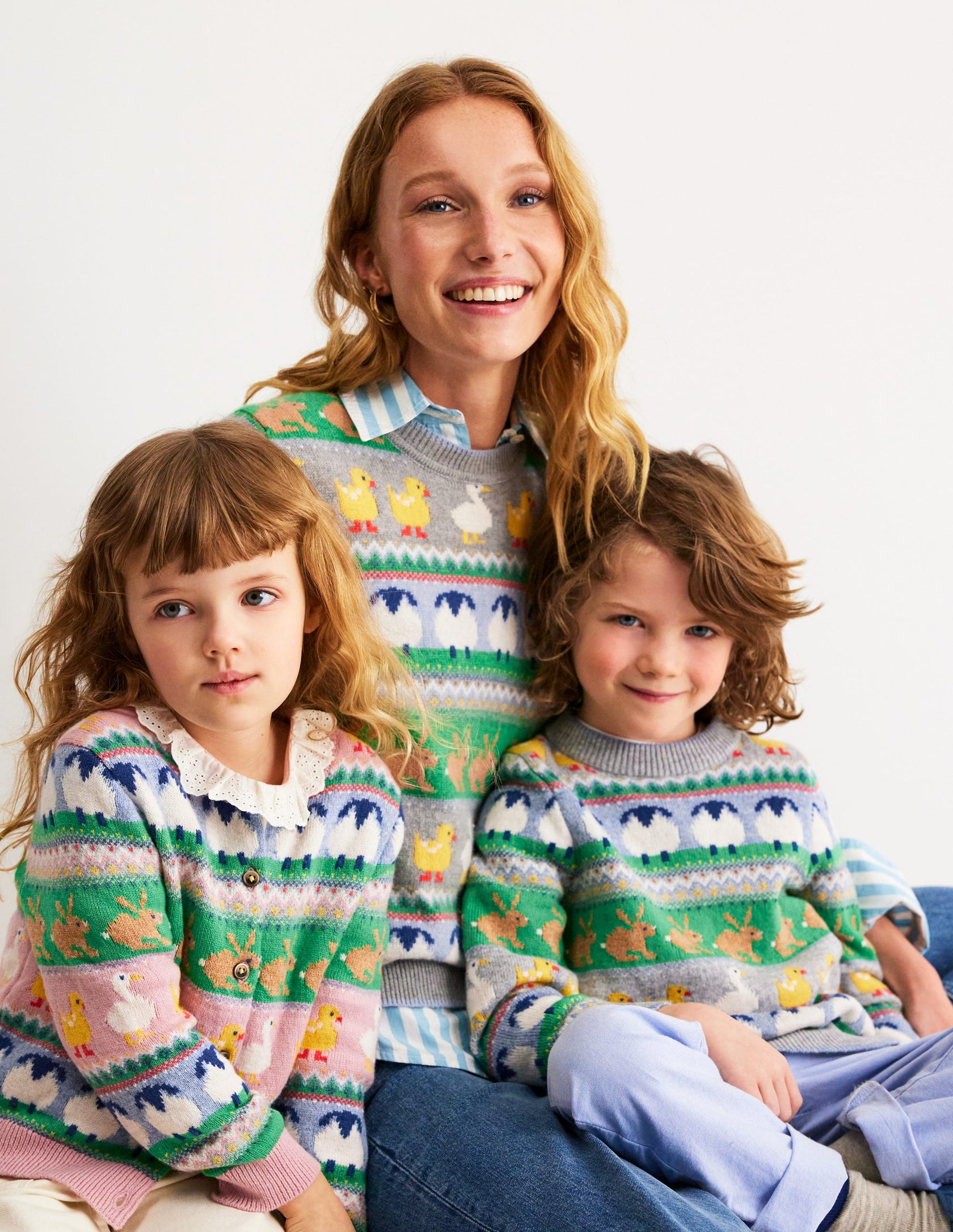 Edie Fair Isle Cardigan-Easter Fair Isle | Boden UK