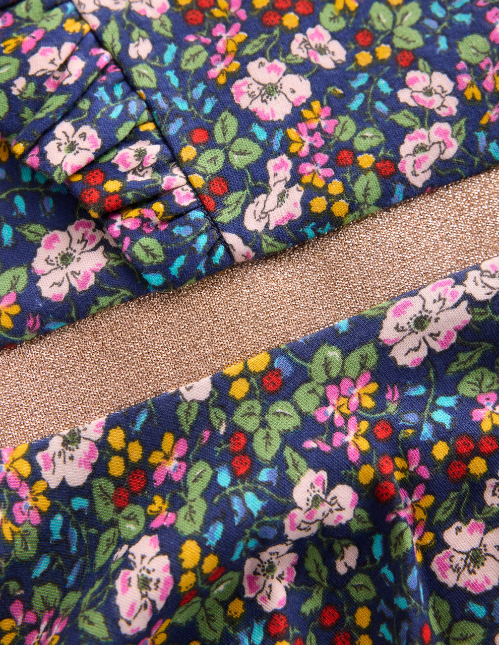 Cora Twirly Jersey Dress-Starboard Blue Berry Floral | Boden UK