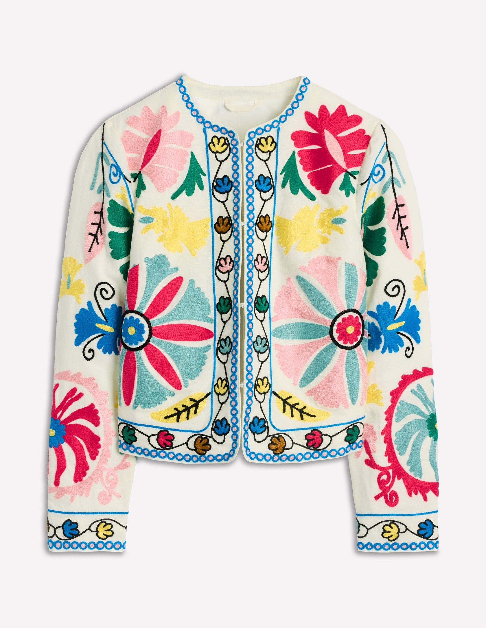 Embroidered Item Jacket-Multi Embroidery | Boden UK