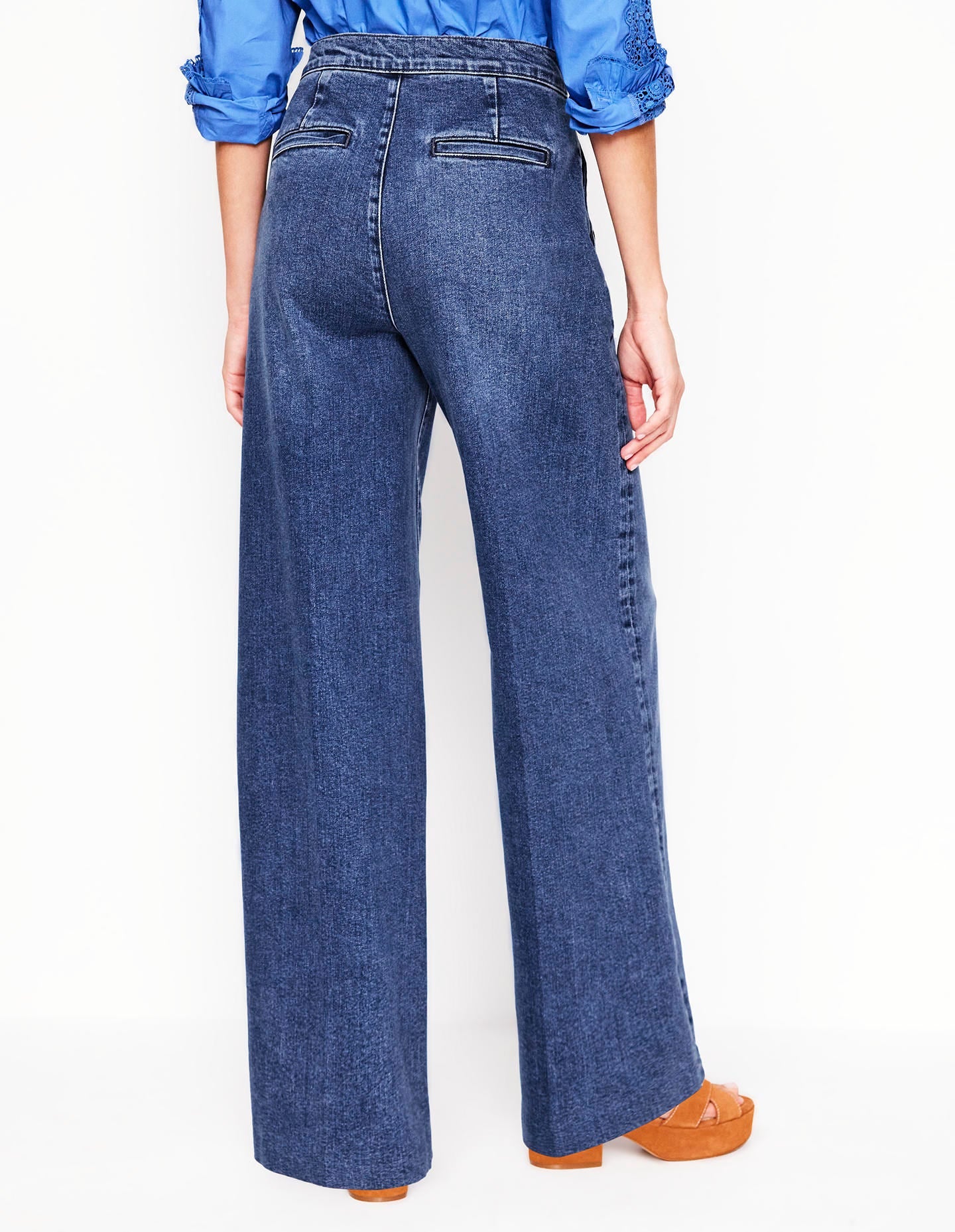 Greenwich Sailor Jeans-Mid Vintage | Boden UK