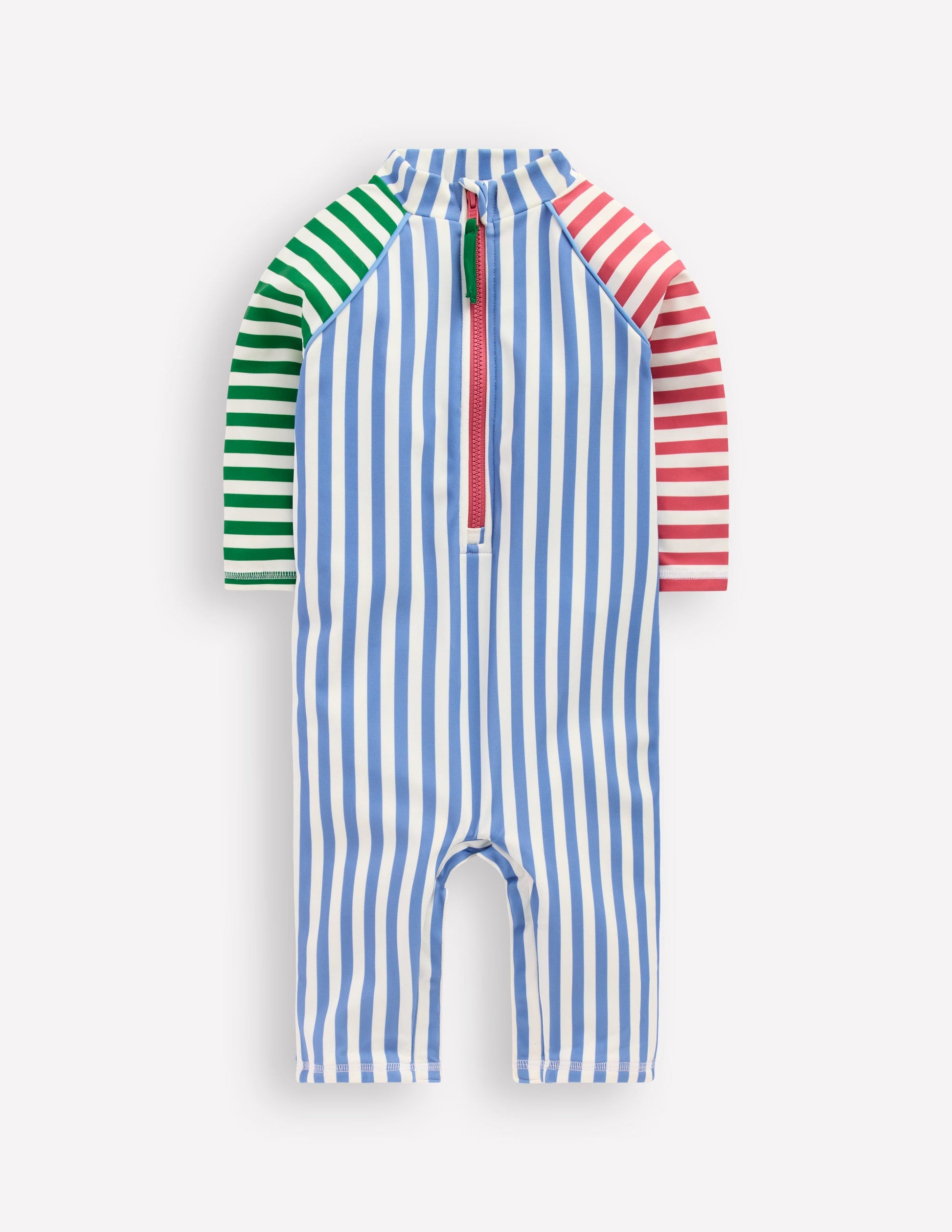 Logo Sun Safe Surfsuit-Hotchpotch Stripe | Boden UK