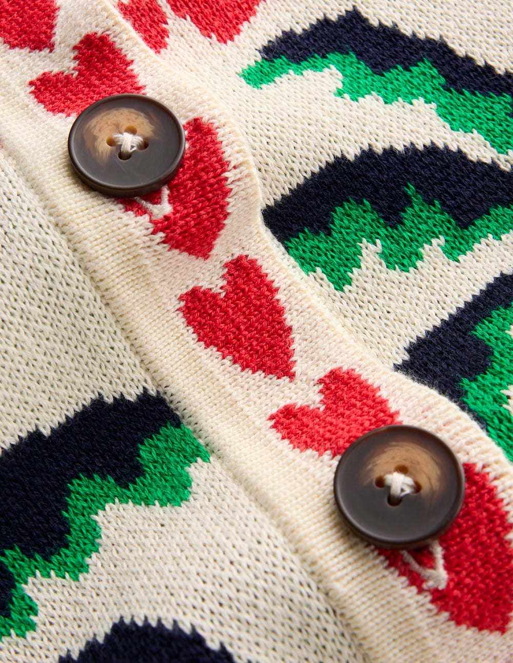 Jacquard Knitted Shacket-Warm Ivory, Novelty | Boden AU