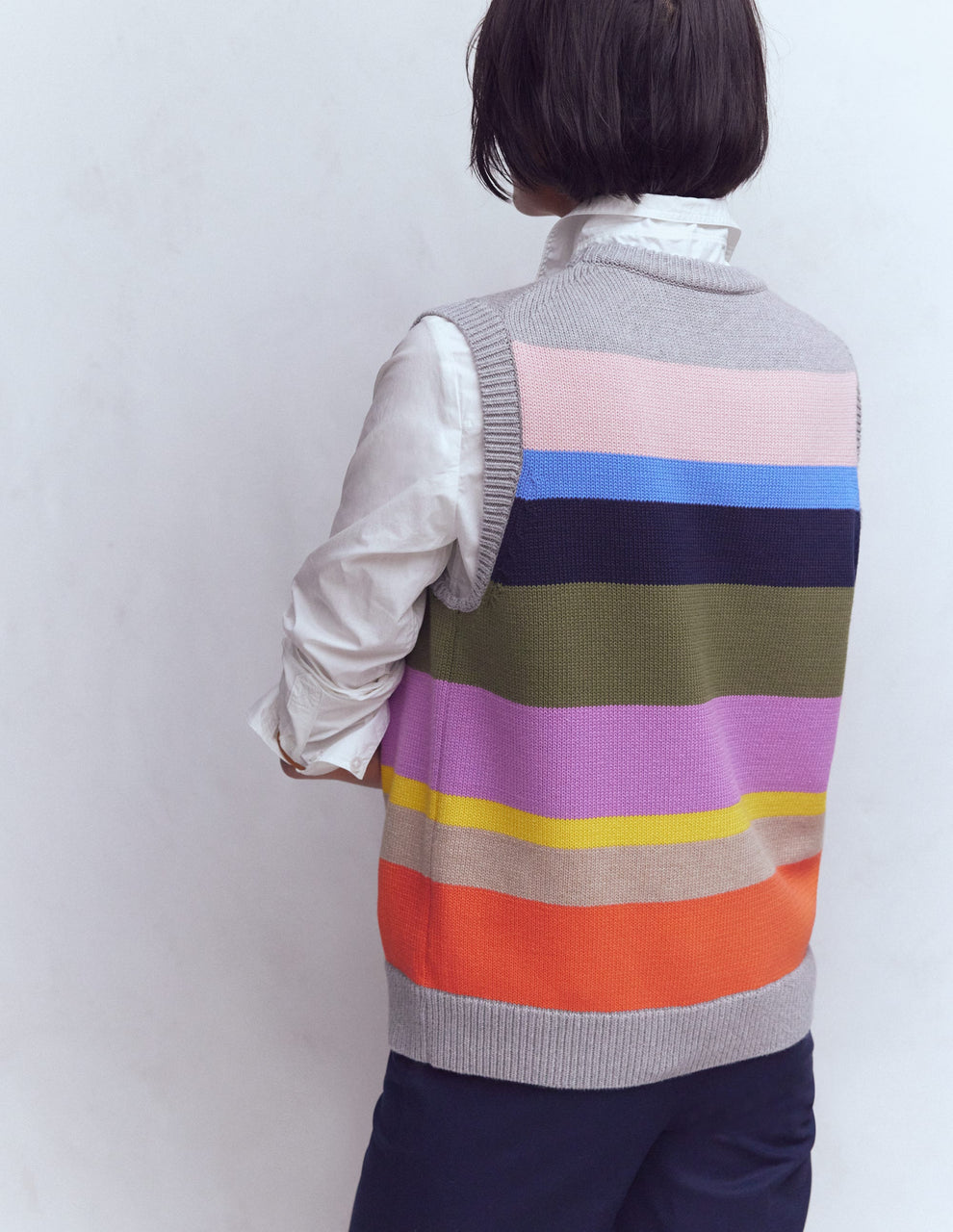 Lucy Cotton Tank-Multi, Rainbow | Boden UK
