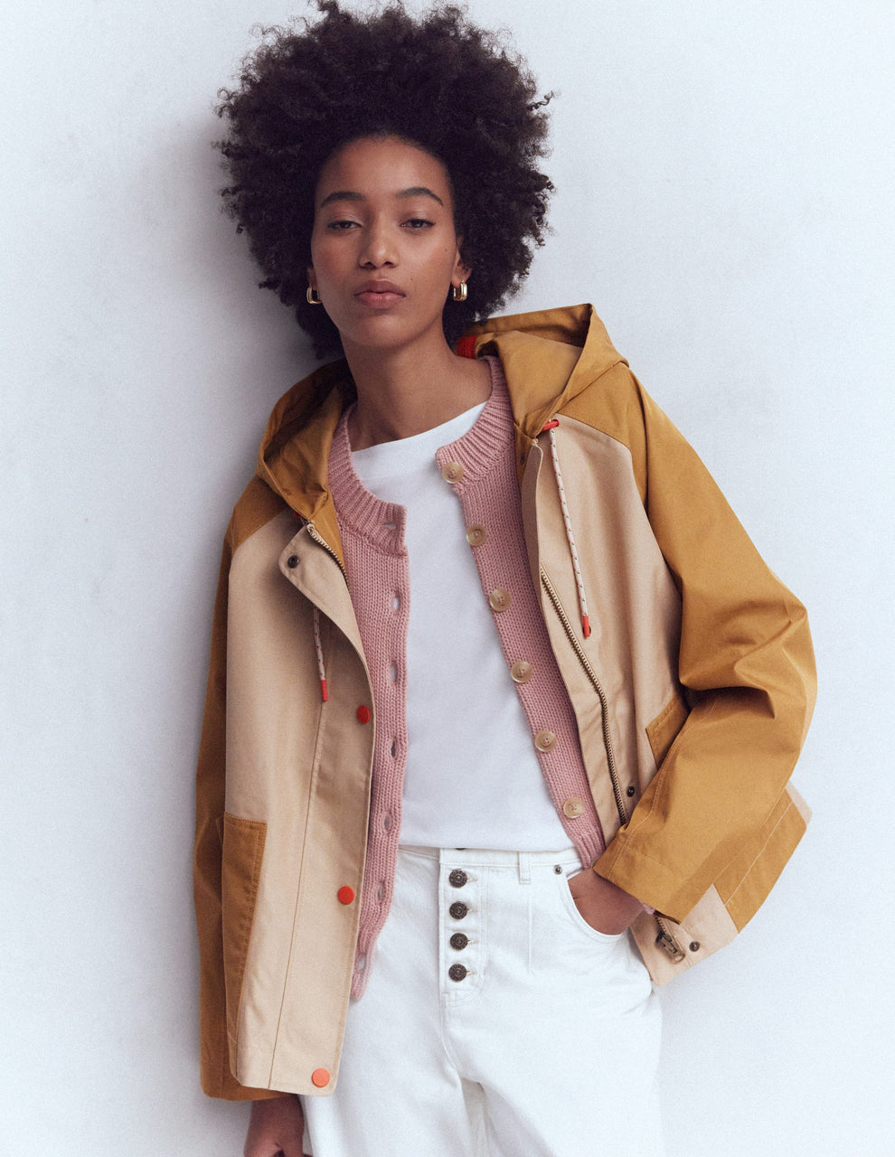 Lightweight Rain Mac-Neutral | Boden UK